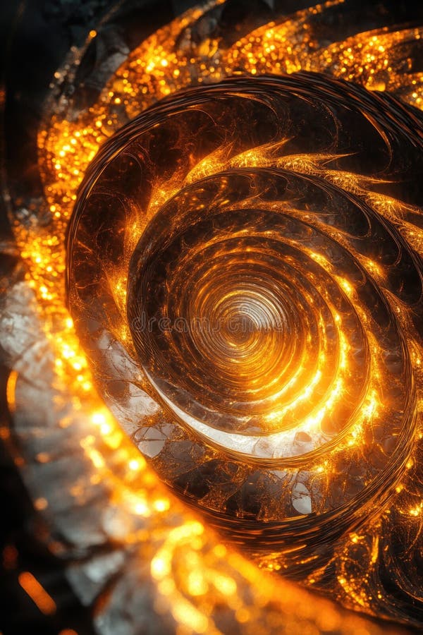 Spiral Shaped Object Dark Room Stock Photos - Free & Royalty-Free Stock ...