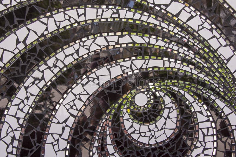 Spiral Shaped Tile Artwork Spiral Shaped Tile Artwork Spiral Shaped ...