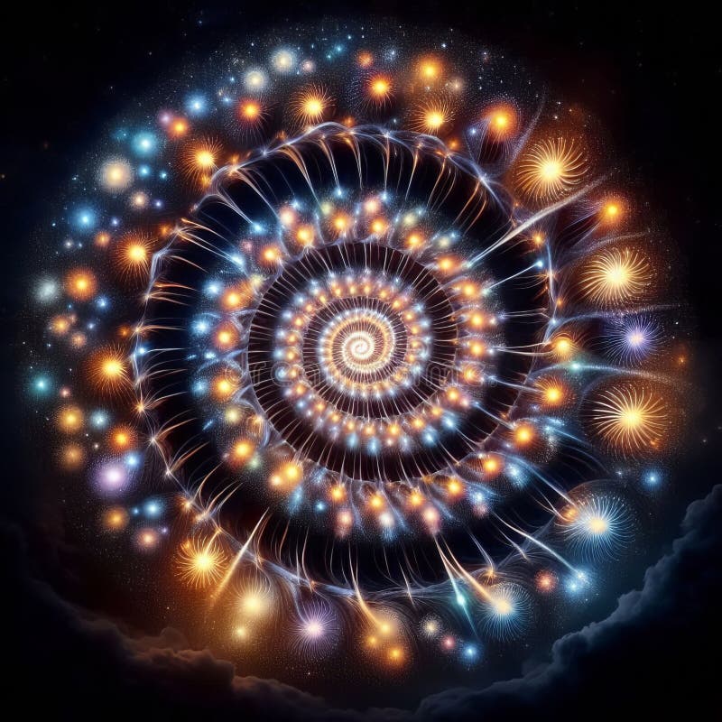 156 66. Spiral Shells_ Large, Spherical Fireworks that Stock ...