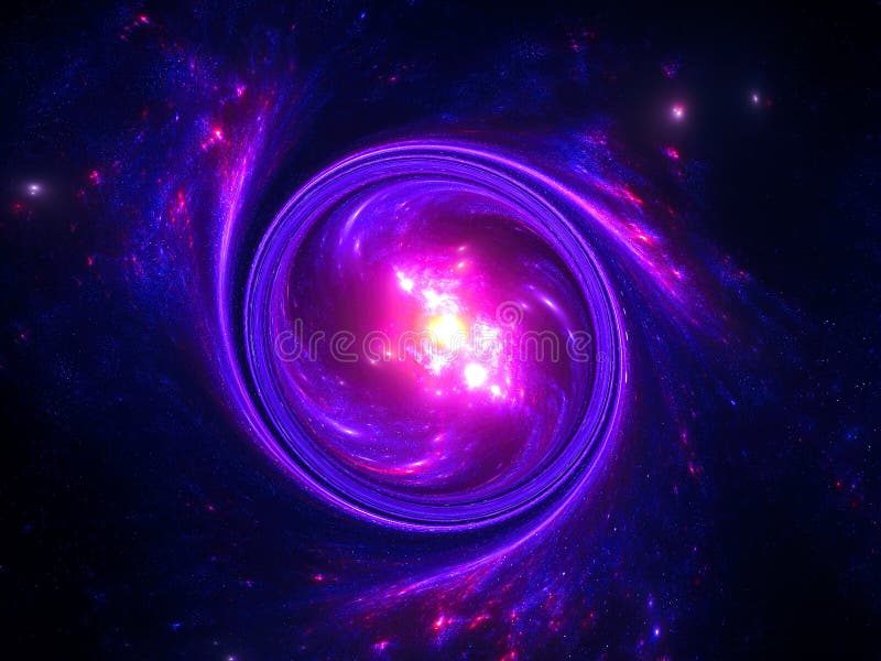 Space Background - Spiral in Sky - Abstract Digitally Generated Image ...