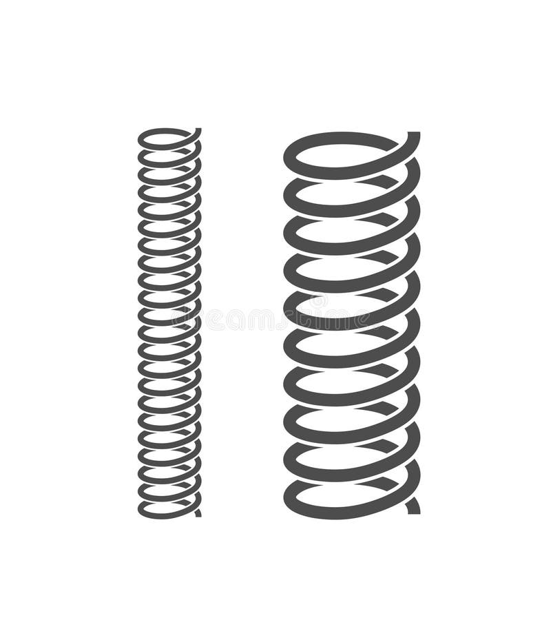 3d spiral, spring stock illustration. Illustration of shadow - 3160418