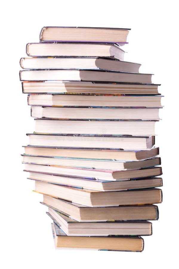Spiral stack of books stock image. Image of educate, archive - 21763633