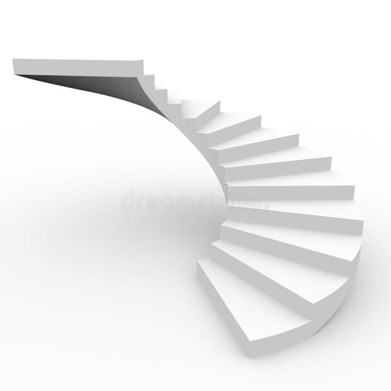 Spiral Staircase Shape Stock Illustrations – 2,259 Spiral Staircase ...