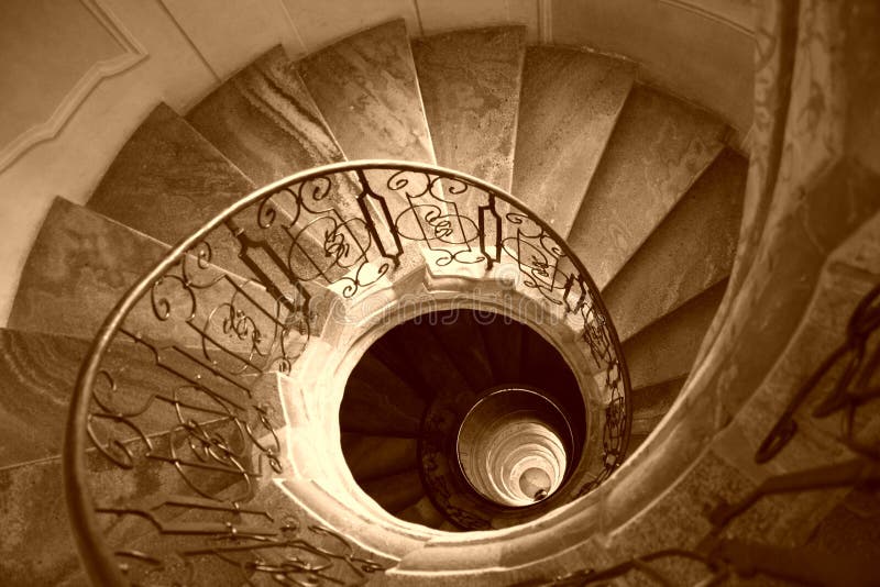 Fibonacci spiral stock photo. Image of spiral, baroque - 117737398