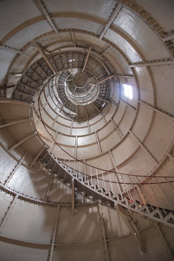 Spiral Staircase in the Old Lighthouse in Poti, Georgia Stock Image ...