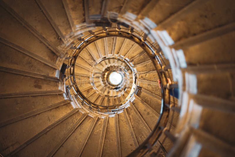 Spiral staircase structure stock image. Image of design - 337182237