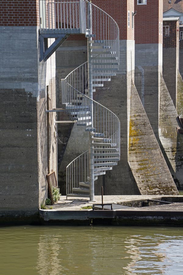 Spiral stairs stock photo. Image of inland, traffic, transportation ...