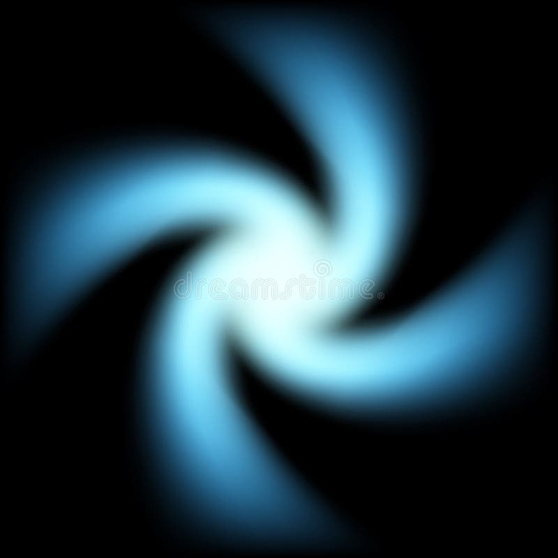 Spiral Star in Space, Neutron Star Pulsar on Dark Space Stock Vector ...