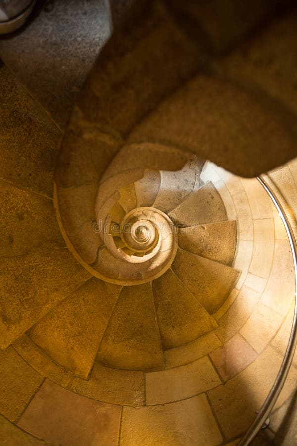 Spiral stone staircase stock image. Image of ancient - 11548849