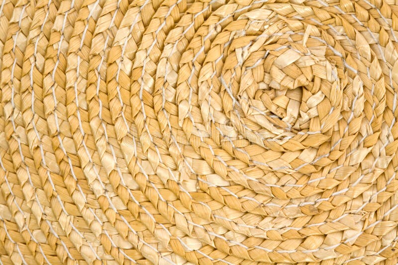 Spiral Straw Basket stock photo. Image of culture, rattan - 5278354