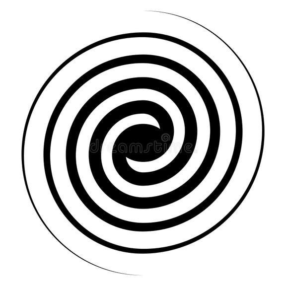 Spiral Swirl Icon, Swirl Sign Vector Double Spiral Galaxy Evolution ...