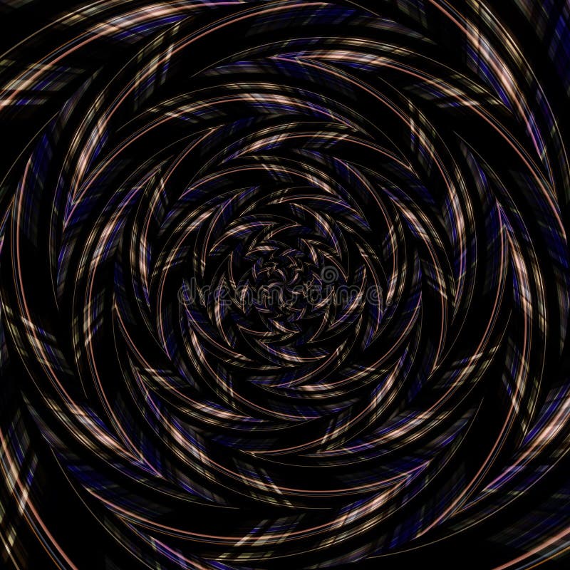 Spiral Swirl Pattern Background Abstract, Illusion Surreal Stock ...