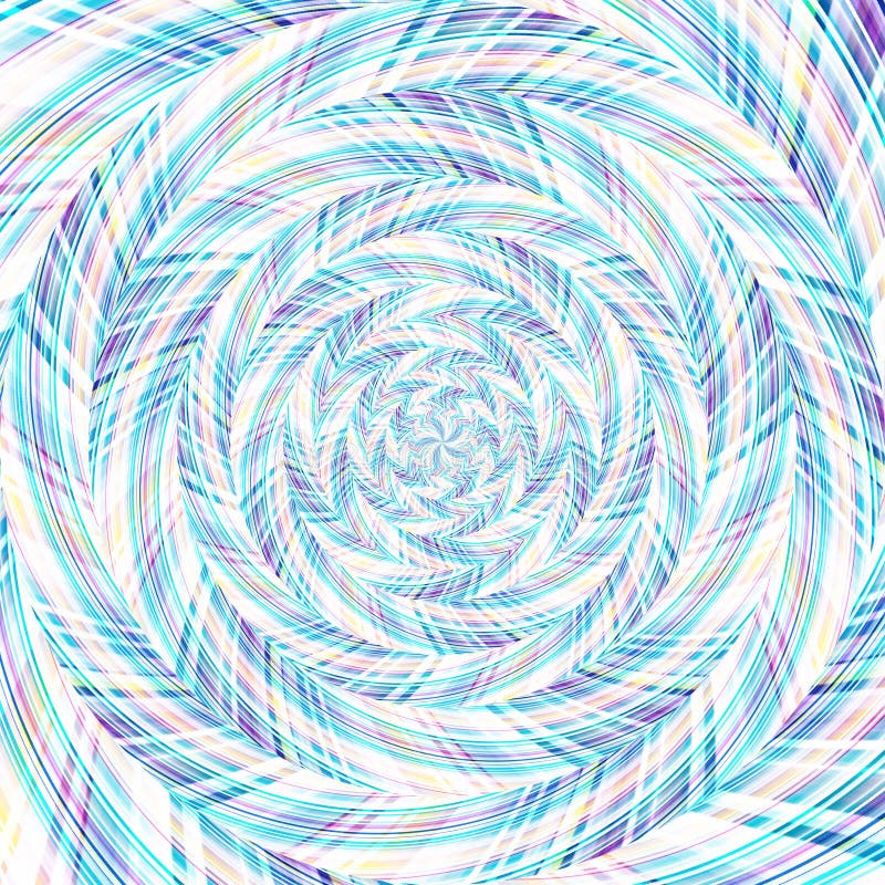 Spiral Swirl Pattern Background Abstract, Zig-zag Stock Illustration ...