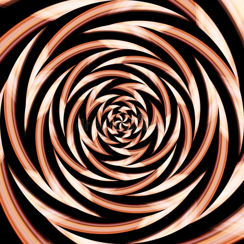 Spiral Swirl Pattern Background Abstract, Zigzag Stock Illustration ...