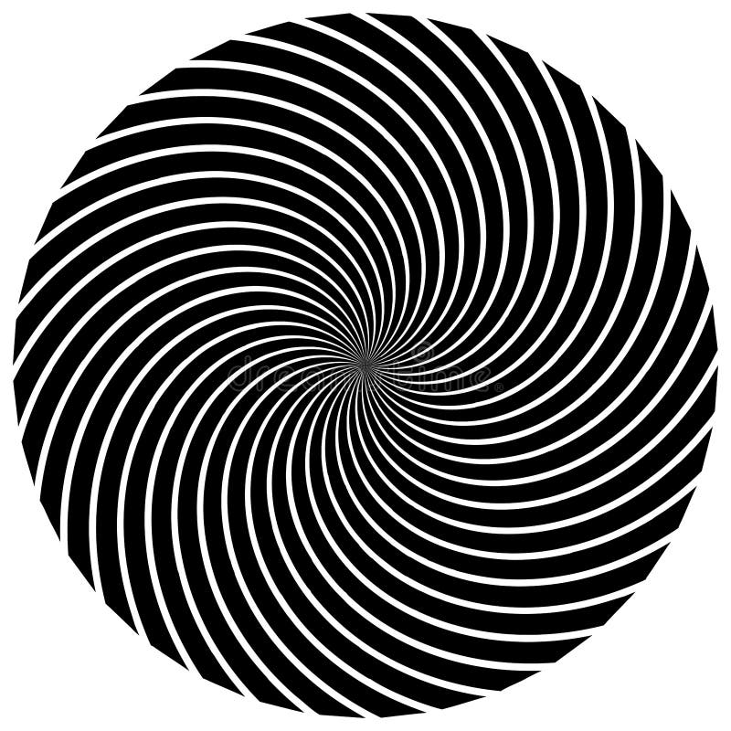 Spiral, Swirl, Twirl Element. Cochlear, Vortex, Vertigo Design Shape ...