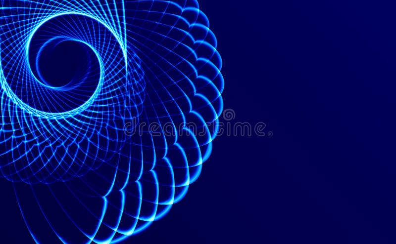Spiral Technology Background Stock Illustration - Illustration of ...