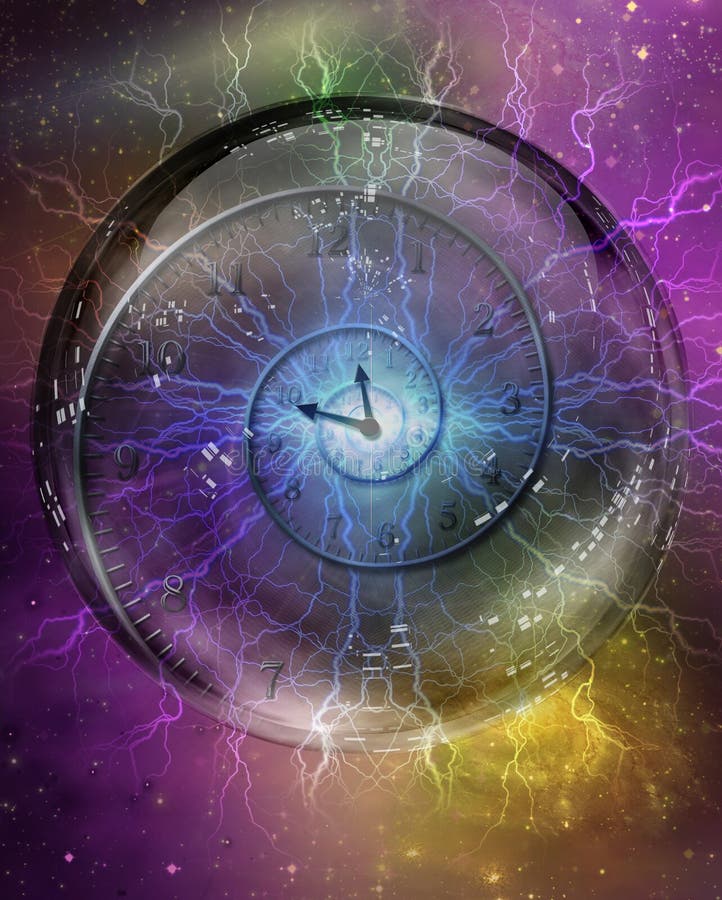 Spiral of time stock illustration. Illustration of design - 73117698