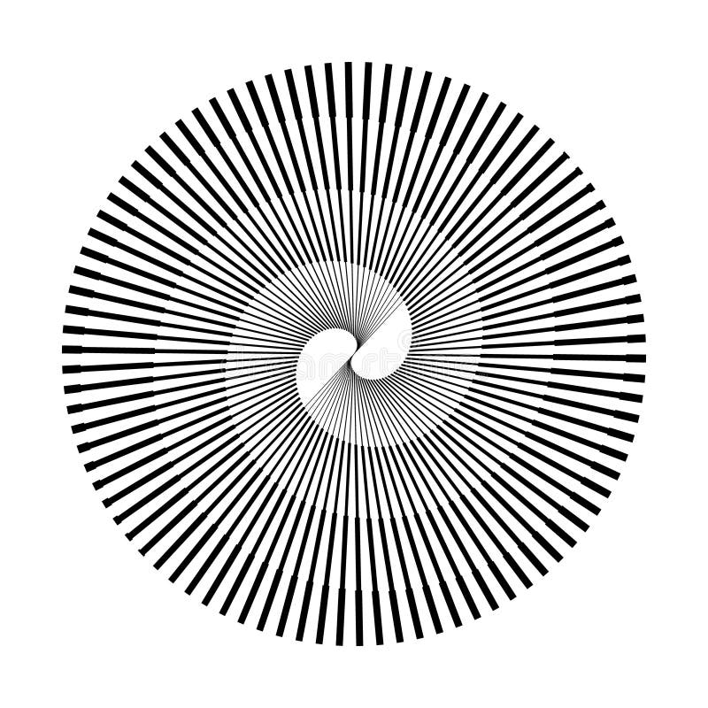 Spiral with Transition Lines As Dynamic Abstract Vector Background or ...