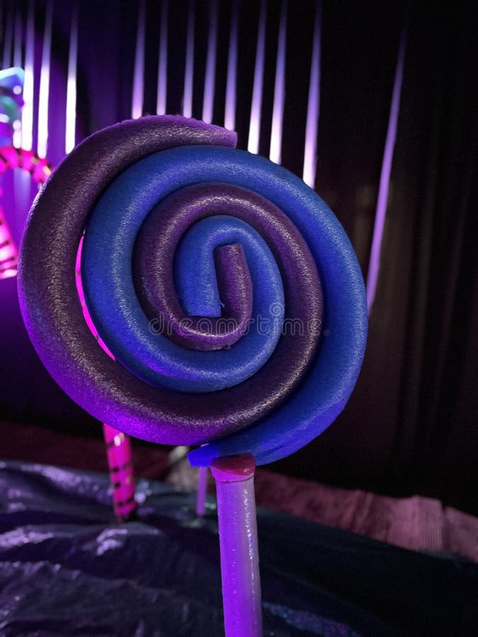 Spiral of Two Colors Similar To a Candy Stock Image - Image of ...