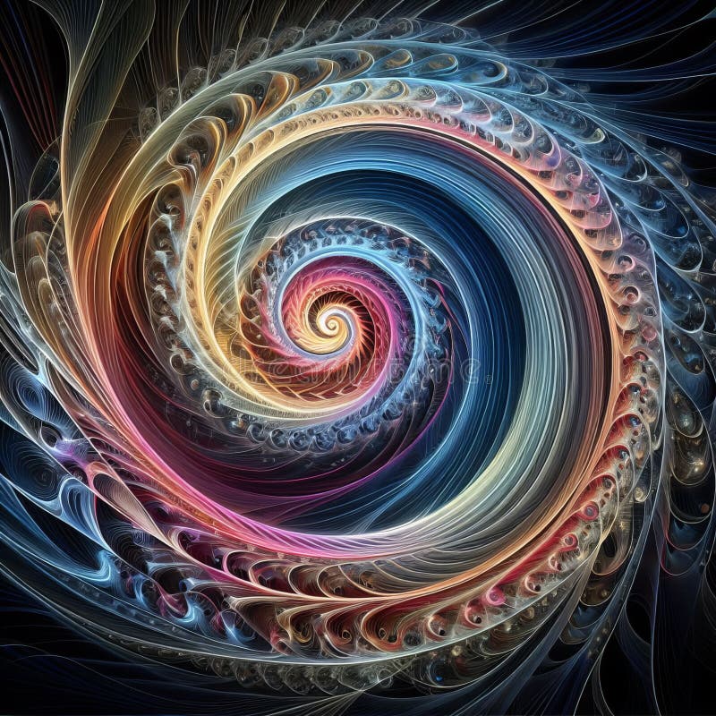 Spiral Waves Rotating Wave Patterns, Often Observed in Fluid D Stock ...