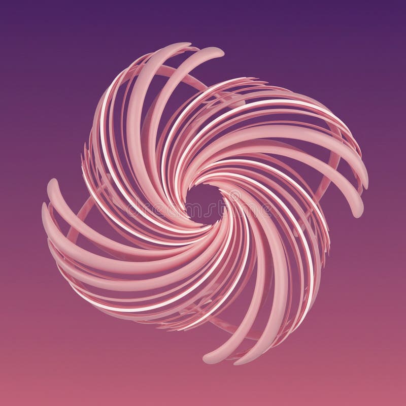 Curved Pink Translucent Arms Stock Illustrations – 1 Curved Pink ...