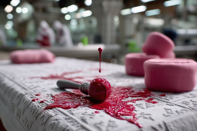 Spiraling Molecular Chains with Electrons Stock Illustration ...