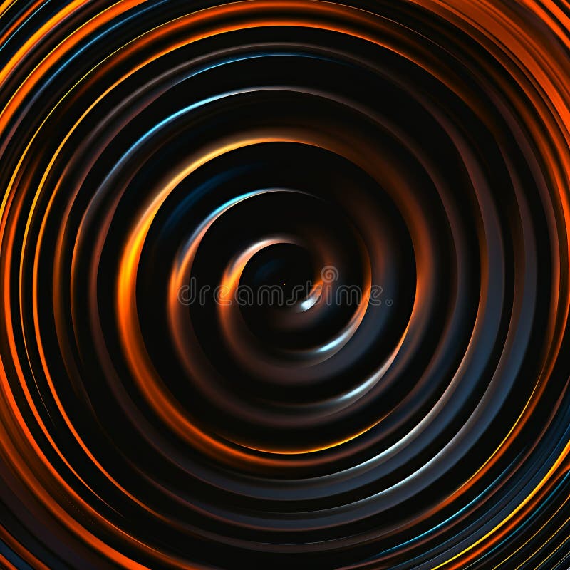 Hypnotic Vortex: Portal To Another Dimension Stock Illustration ...