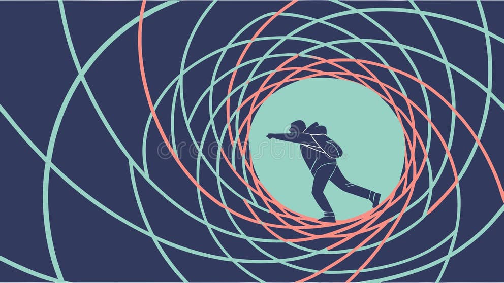 Spiraling Optical Illusion Stock Illustrations – 685 Spiraling Optical ...