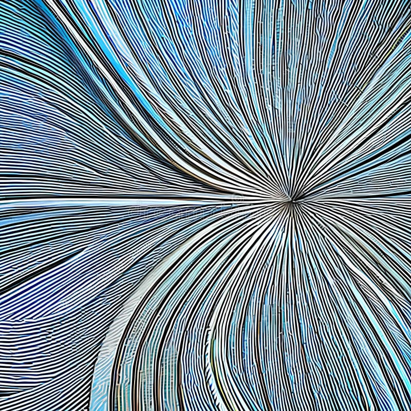 Spiraling Shapes II: Another Image of a Geometric Pattern Created with ...