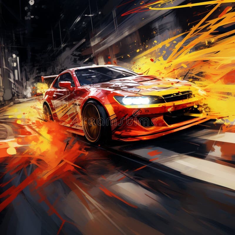 Spiraling Speed Dance Tire Marks Stock Photos - Free & Royalty-Free ...