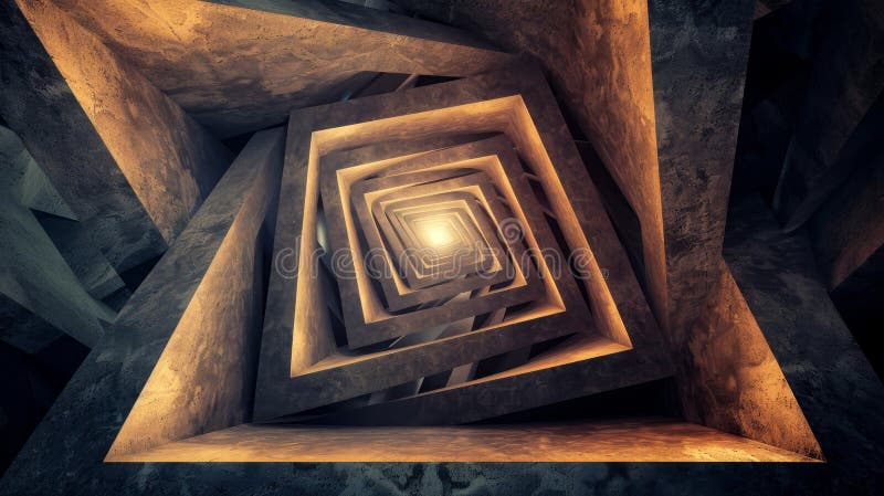 Spiraling Triangular Frames with Converging Gradients in Realistic ...