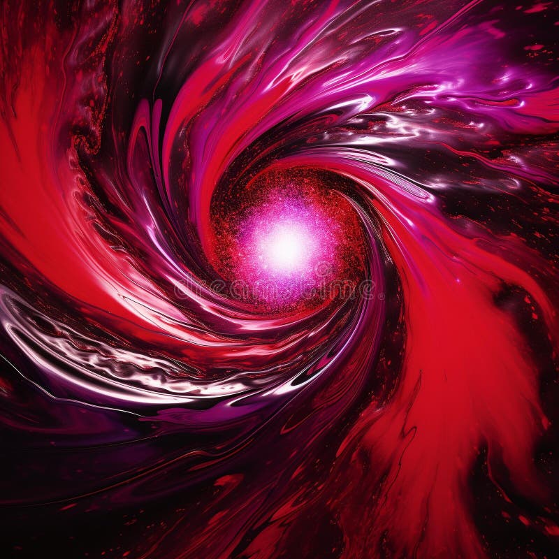 Spiraling Vortex of Love: a Captivating Abstract Representation Stock ...