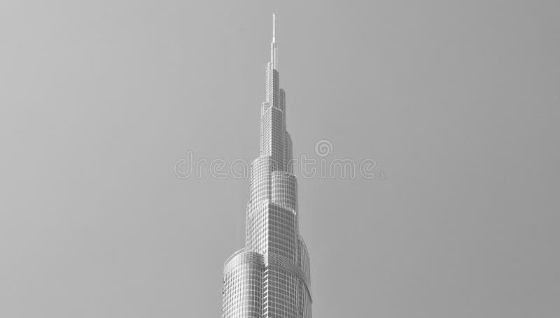 The Spire of Burj Khalifa and Palm Editorial Photography - Image of ...