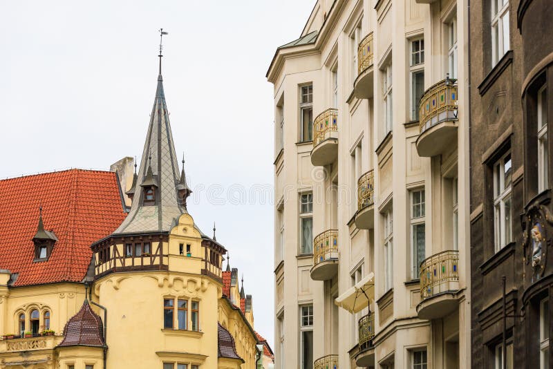 Spire of an Old Classical Building. Background with Selective Focus ...