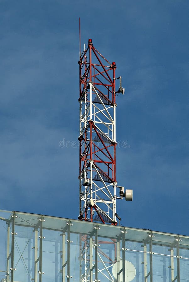Spire on the Roof of the Building Stock Photo - Image of area, skyline ...
