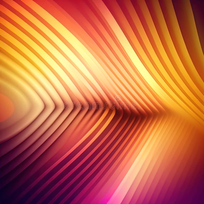 Spired Gradient Blur Pink-yellow Background Stock Illustration ...