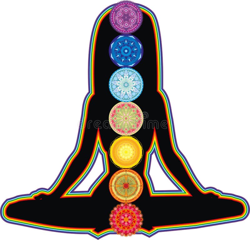 Chakra Figure Stock Illustrations – 2,989 Chakra Figure Stock ...