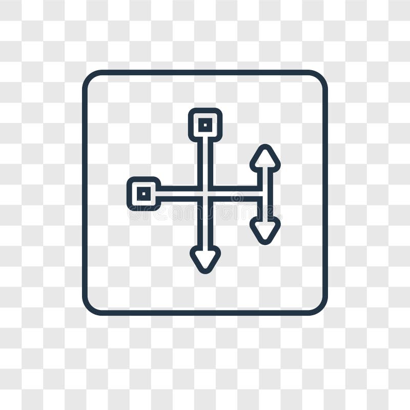 Spirit Concept Vector Linear Icon Isolated On Transparent Background ...