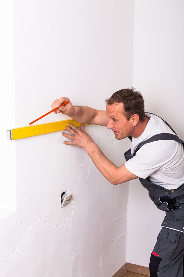 Spirit level stock photo. Image of occupation, handyman - 47157620