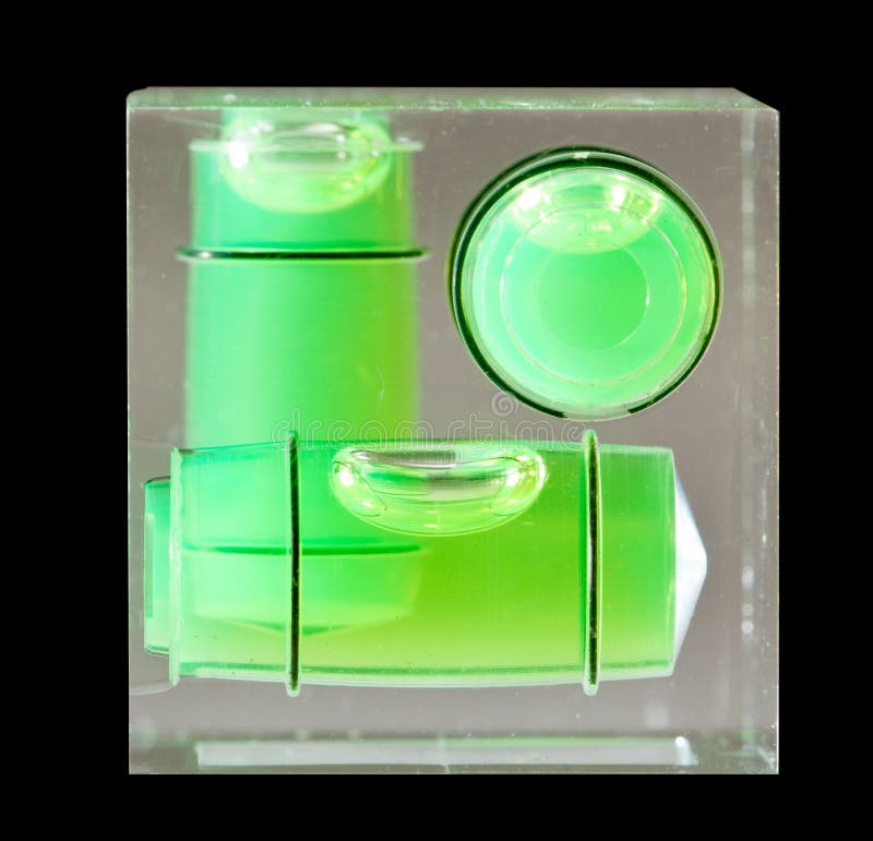 Spirit Level To Set Camera Parallel To Ground Stock Image - Image of ...