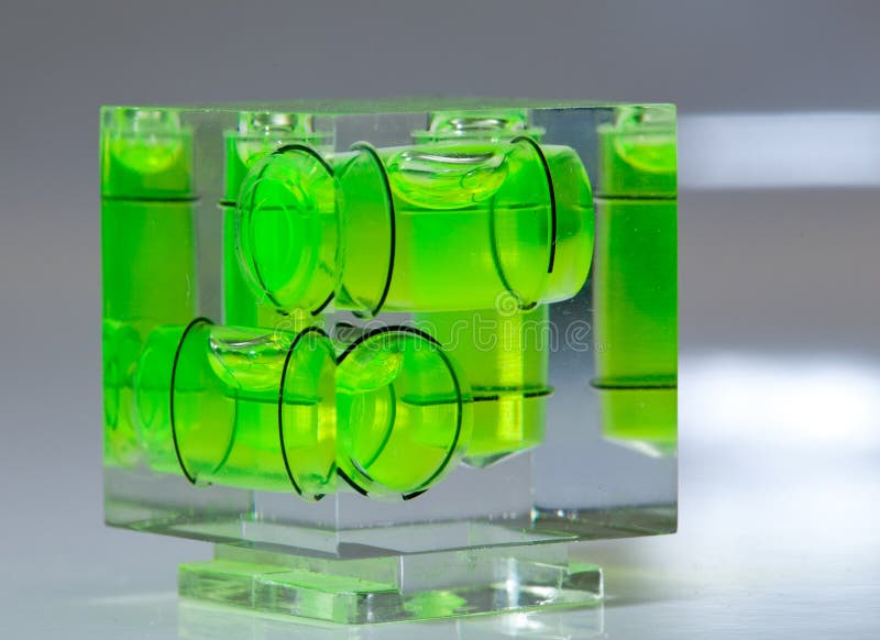 Spirit Level To Set Camera Parallel To Ground Stock Photo - Image of ...