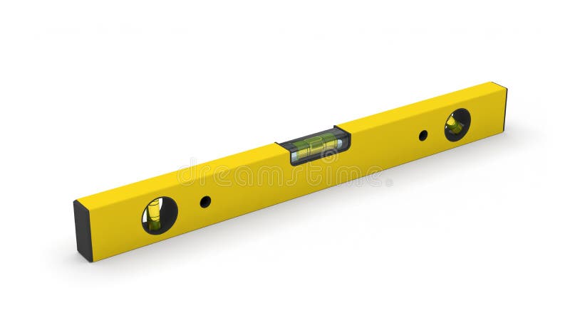 Spirit Level Tool Construction Precision Measure Stock Illustration ...