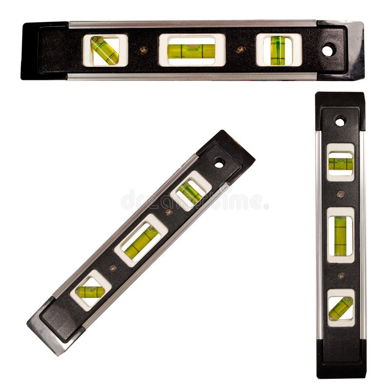 Spirit levels stock photo. Image of isolated, flat, path - 17050532