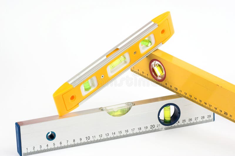 Spirit levels stock image. Image of measurement, equipment - 8906525