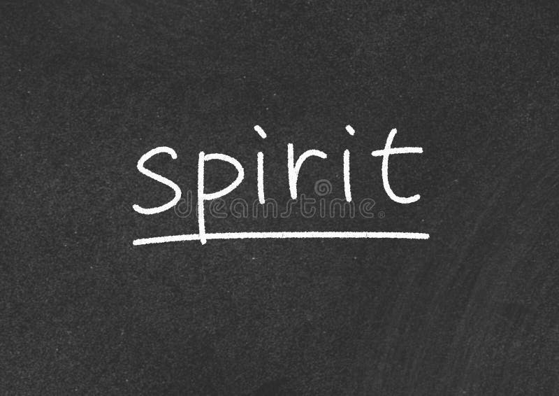 Spirit stock photo. Image of chalkboard, spirit, background - 195502948