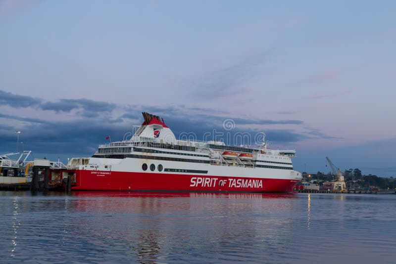 Spirit of Tasmania I Ferry Boat Docked Devonport Editorial Stock Image ...