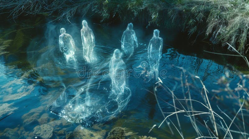 Emerging from the water stock image. Image of bathing - 10584059