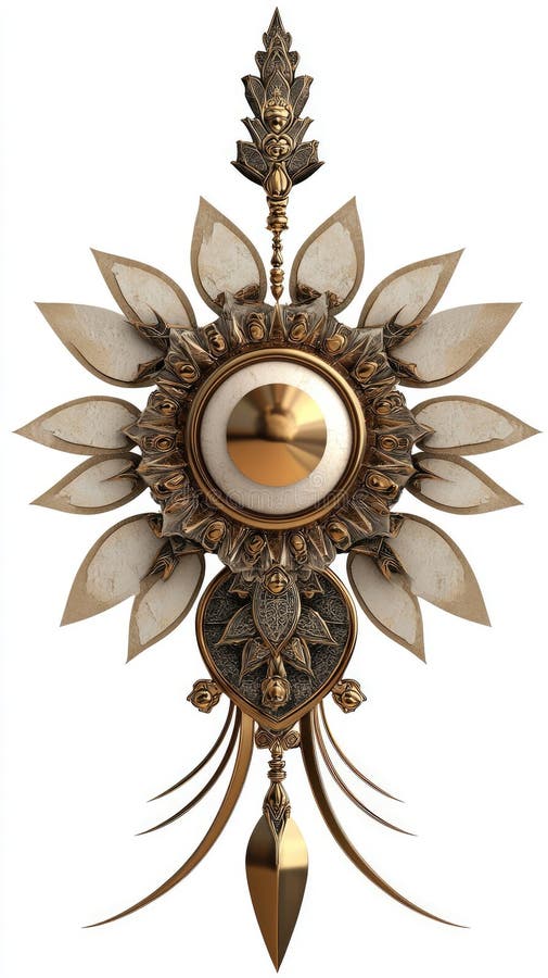 Spiritual Design: Mandala with Complex Patterns and Geometric ...