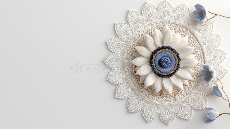 Spiritual Design: Mandala with Complex Patterns and Geometric ...