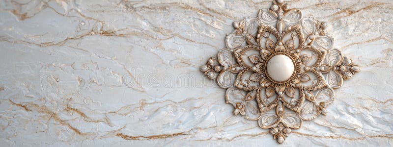 Spiritual Design: Mandala with Complex Patterns and Geometric ...